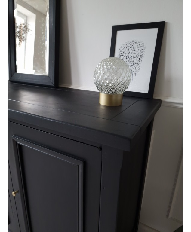 Buffet style industriel noir
