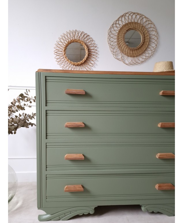 Commode "sage green