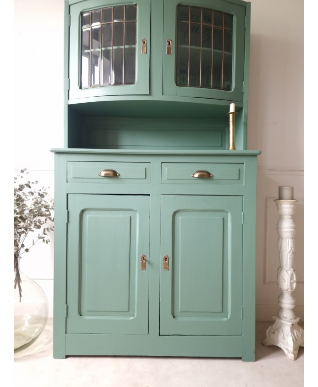 Vaisselier ancien vert