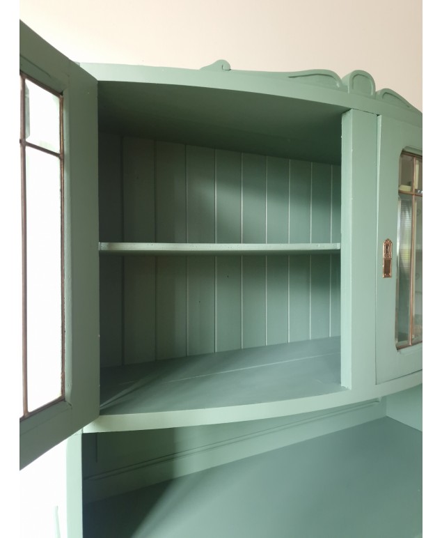 Vaisselier ancien vert